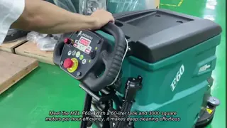MZL F60A Commercial Floor Scrubber 3000sqm Efficiency