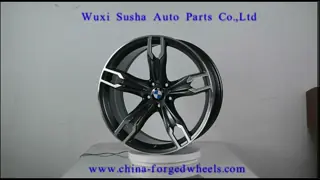 Satin Black Machined Spoke Face Custom 1-PC Rims