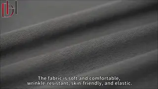 Double Pique Knit Fabric for Polo Shirts