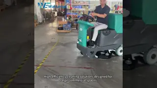 DC860 High-Performance Ride-On Floor Scrubber