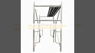 Heavy Duty Steel Frame Scaffolding EN 12810 Compliant