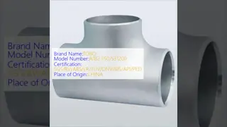 Super Duplex Steel Barred Tee ASME B6  Pipe Fitting