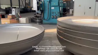 ASME Dished Tank Heads for High Pressure Vessels
