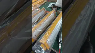 IP65 Waterproof Ra80 CRI LED Explosion Proof Linear Light with Die-cast Fin Cooling for Hazardous Lo
