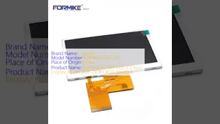 High Resolution IPS TFT LCD Module 800x480 Display