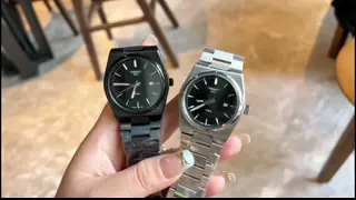 Minimal Square Steel Couple Watches Two Colors