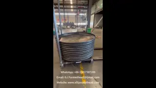 China Manufacturer of Carbon Steel Pressure Vessel Heads with ASME Material SA-516 Gr.70
