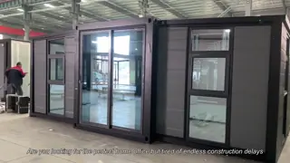 Modern 20ft Expandable Container House for Backyard Offices