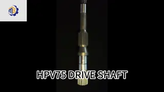 Komatsu Hpv75 Drive Shaft 708-1w-22310 For Pc60-7 Pc60-6 Excavator Parts