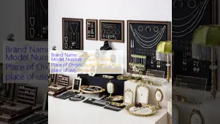 Premium Wooden Jewelry Display for Luxury Exhibitions