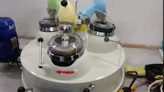 XPM 120 Three Head Laboratory Grinding Machine