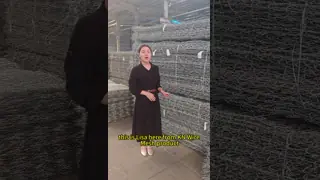 Galfan Coated Hexagonal Gabion Cage Basket 80x100mm 2.7mm ASTM