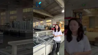 Combined Auto-Defrost Island Display Freezer - Introduction Video