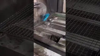 Automatic Spraying Machine for Water Pump Covers