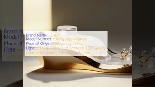 Luxury Wavy Jewelry Display Stand for Retail Boutiques