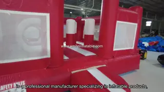 Commercial Red Party Time Bouncy Castle for Rental Business