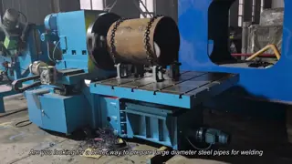 Large Steel Pipe Beveling Machine Precision Cutting