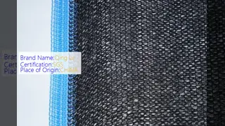 Durable Aluminum Foil Mesh Shade Net for Balcony Garden