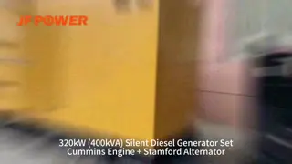 320kW Silent Industrial Diesel Generator Reliable Power