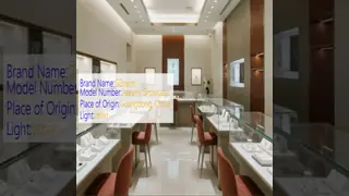 Premium Glass Jewelry Display Case for Luxury Retail