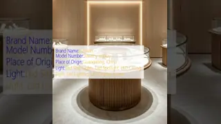 Modern Custom Glass Jewelry Display Cabinets for Retail