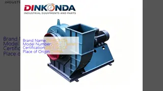 DINKONDA Industrial Boiler Induced Draft Fan High Efficiency