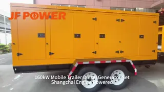 160kW Mobile Diesel Generator Reliable Power Anywhere