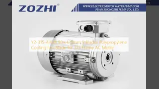 Y2 315 Frame Motor Cooling Fan Blade Replacement