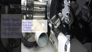 STT50F 1300W Automatic Pipe Threading Machine Demo