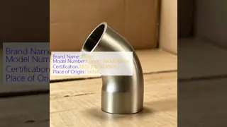 CuNi C70600 90 Degree Elbow High Pressure Seawater Fitting
