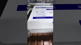 Pharmaceutical Packaging Hot Foil Stamping Demo | Hydraulic Bronzing Machine