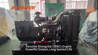 80KW Shangchai Diesel Generator Reliable Industrial Power