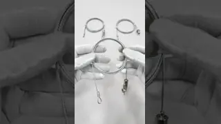 Silver Wire Loop Suspension Kit Adjustable Wire Hanging System for Lights Signs and Displays