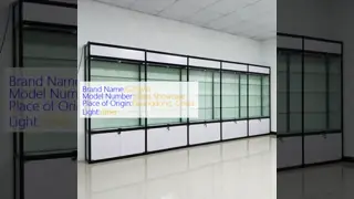 Premium Lockable Jewelry Display Case with LED Lighting