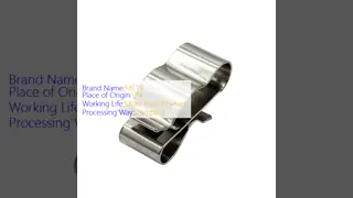Durable Stainless Steel Solar Cable Clips for PV Systems