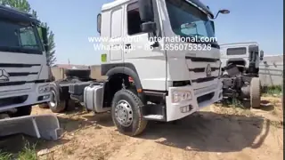 Used HOWO A7 6x4 Tractor Truck Review 371HP Heavy Duty Power