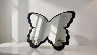 Decorative Butterfly Acrylic Mirror
