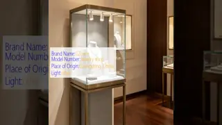 Luxury Jewelry Display Cabinet with LED Lighting