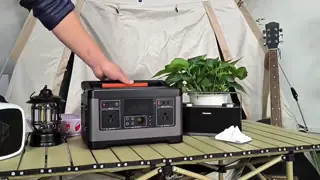 500W Portable Power Station in Action - Camping & Charging Demo
