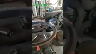 Flange automatic wrapping machine manufacturing Process