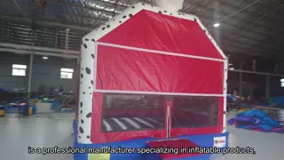 Fire Station Bouncer for Kids Party Rental Business