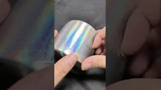 2.5mm Holographic Easy Tear Tape for Cosmetic & Gift Color Box Packaging.