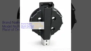 Custom CNC Machined Aluminum Rotary Connection Base