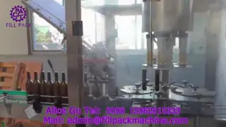 2324 L14 Single-station cap-fitting machine + 4-station cap-shrinking machine