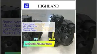 Highland 42Mpa High Pressure Hydraulic Piston Pump HPV110