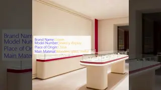 Luxury Custom Jewelry Showcases for Modern Retail Stores
