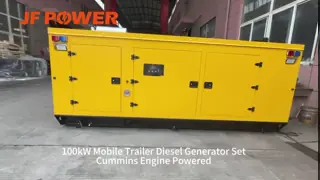100kW Mobile Diesel Generator for Rapid Field Power