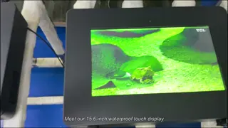 15.6 Inch Outdoor Waterproof Touch Display Sunlight Readable