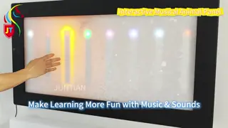 Interactive Musical Wall Toy for Toddler Sensory Learning