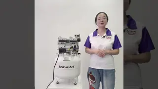 AZ-FA150B Oil-Free Dental Air Compressor Introduction & Operation Guide | 150L Dental Air Supply Sys